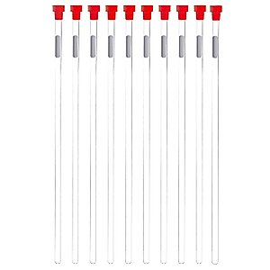 Standard Series NMR Tubes with Caps | 5 mm Diameter, 7" Length | Pack of 10!