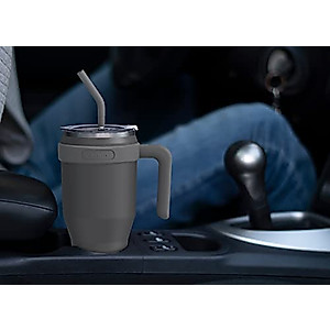 Zenbo 40 oz Tumbler with Handle–Stainless Steel Vacuum Insulated Mug Cup with Handle,Lid and Straw,Keeps Drinks Cold up to 34 Hours – Sweat-Proof Body, Dishwasher Safe