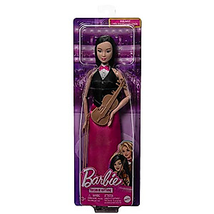 Barbie Doll & Accessories, Career Violinist Musician Doll with Violin and Bow