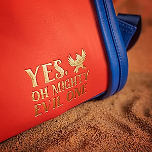 Loungefly Disney Backpack: Aladdin Iago Cosplay Backback - Amazon Exclusive, Multicolor