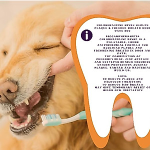 PICCARDMEDS4PETS Plaque & Tartar Control Dental Dog & Cat Rinse, 8oz