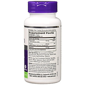 Natrol Advanced Sleep Melatonin Tablets, Maximum Strength 10 mg 60 ea (Pack of 8)