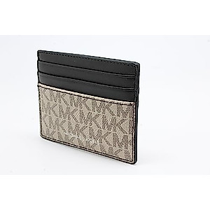 Michael Kors Men's Cooper Tall Card Case Wallet Hemp/Brown