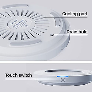 Fauvism Smart Coffee Mug Warmer for Desk Cup Warmer Electric Beverage Warmer Candle Warmer Plate Hot Mug Coffee Warmer 55℃/131℉（No Cup）