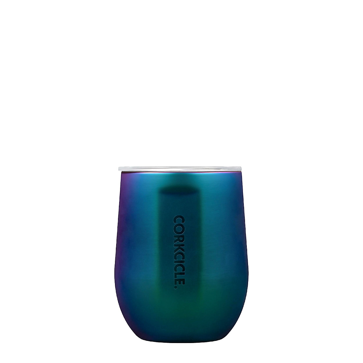 Corkcicle Stemless Insulated Wine Glass Tumbler, Dragonfly, 12 oz – Stainless Steel Stemless Wine Glass Keeps Beverages Cold for 6 Hrs, Hot for 3 Hrs