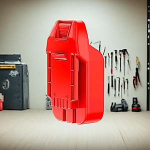 NovaQuantic Adapter Upgrade for Bauer 20V Cordless Tools - Compatible with DeWalt 20V MAX Li-Ion Batteries for Power Supply, No Charging Function - (New Version) - Adapter Only