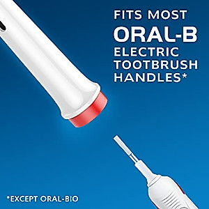 Replacement Toothbrush Heads Compatible with Braun Oral-B Electric Toothbrushes, 4PCS, Accessories for Vitality FlossAction, Fit Oral B Handles 3756 3757 3744 3765 3709 4729