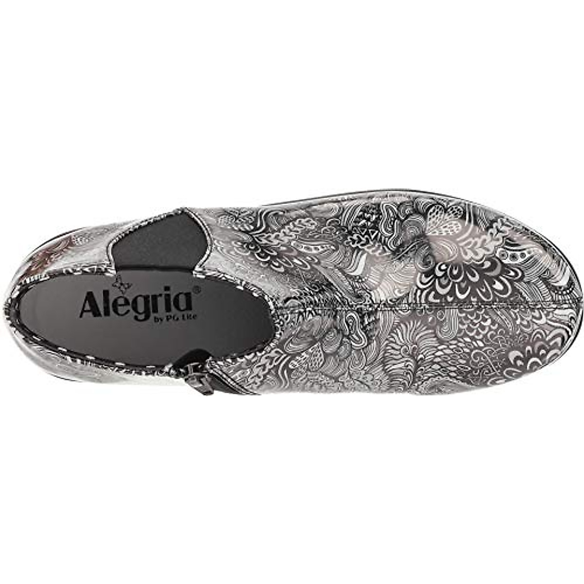 Alegria Climatease Womens Boot Whack a Doodle Grey 10 M US