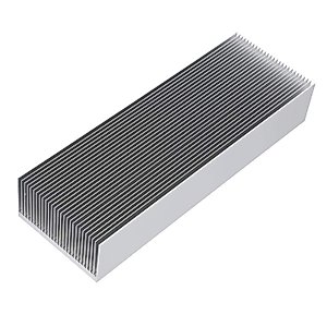 Awxlumv Extra Large Heat Sinks Aluminum 15.75" x2.71" x 1.41" / 400x69x36mm High Power Heatsink Diffusion Cooling Module Cooler 27 Fin Radiator for LED Light Amplifier Transistor Semiconductor PCB