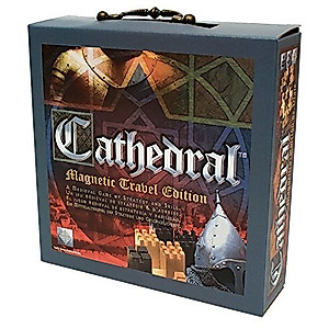 Cathedral Wood Portable Travel Strategy Board Game