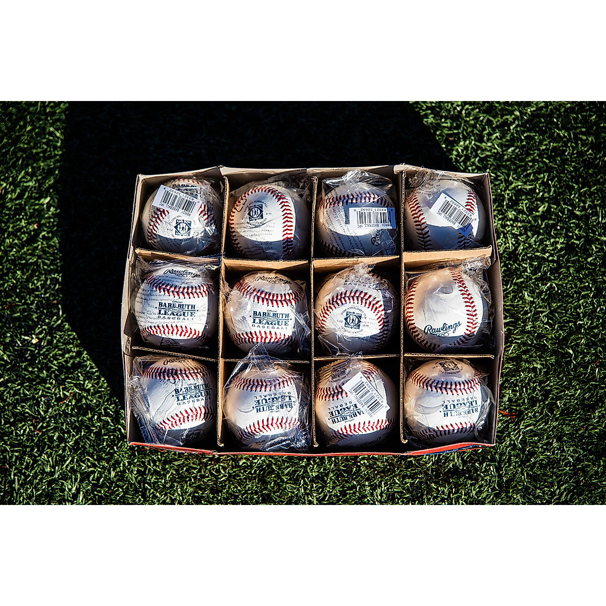 Rawlings | BABE RUTH LEAGUE Baseballs | Competition Grade | RBRO1 | Youth/14U | 12 Count