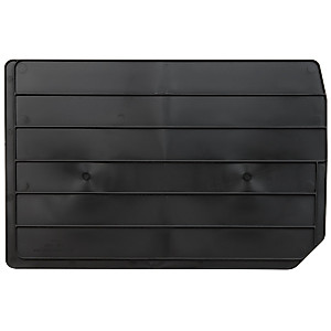 Akro-Mils 40282 Lengthwise Plastic Divider for 30282, 30283 Super-Size AkroBin Storage Bins, (1 Pack), Black