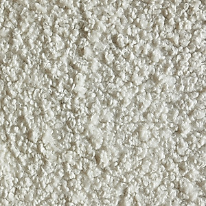 55" Wide Boucle Upholstery Plush Chenille Fabric Off White Color by The Yard