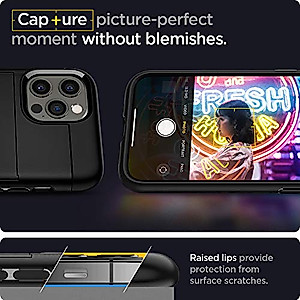 Spigen Slim Armor CS Designed for iPhone 12 Pro Max Case (2020). - Black