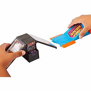 Hot Wheels Skate Arcade Skatepark Playset, Includes Exclusive Tony Hawk-Designed Fingerboard and 1 Pair of Removable Skate Shoes for Kids