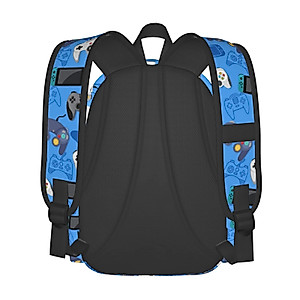 Shoggoth Gaming Backpack 17 Inch Video Game Casual Daypack Lightweight Women's Laptop Backpack Campus Travel Bag for Women Man Hiking