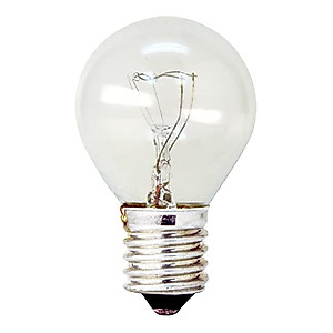General Electric Appliance Light Bulb for Microwave Oven, 40 Watt, T8 Bulb Type, Medium Base (1 Pack)