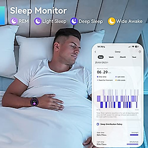 Woneligo Smart Watch for Men(Answer/Make Call), 1.45'' Touch Screen Fitness Tracker with 24-Hour Blood Oxygen/Heart Rate/Sleep Monitor,100+ Sports Modes, IP68 Waterproof Smartwatch for Android iPhone