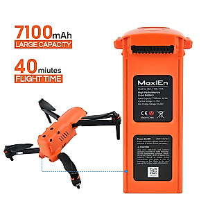 Autel Robotics EVO II Intelligent Battery, 2025 EVO II Battery Fit Autel EVO 2 EVO 2 Pro EVO 2 Enterprise RTK Dual 640T Drones (V2 & V3), 7100mAh 11.55V, Autel Original Smart Battery