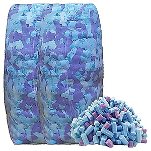 SARVODAYA 10 LBS Shredded Memory Foam Fill, Comfortable and Soft Bean Bag Stuffing Without Gel, Fluffy Bean Bag Filler for Beanbag, Dog Bed, Various Pillows, Couch Cushion, Stuffed Animal