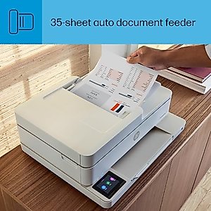 HP Envy 6555e Wireless All-in-One Color Inkjet Printer, Print, scan, Copy, Duplex Printing Best-for-Home, 3 months of Instant Ink included (714N5A)