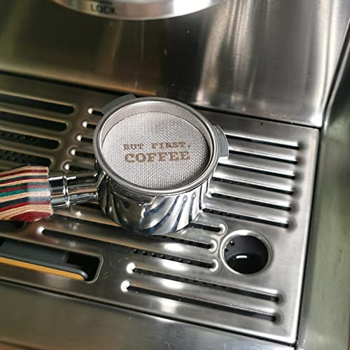 GEMINI Espresso Puck Screen - 53.3mm,1.7mm Thickness 150μm Espresso Filter Screen - Mesh Coffee Reusable Filter For Espresso Portafilter Filter Basket 54mm - Made With 316 Stainless Steel