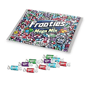 Frooties Mega Mix Assorted Fruit Flavor Chewy Candy 450 Piece / 50.06 oz Bag