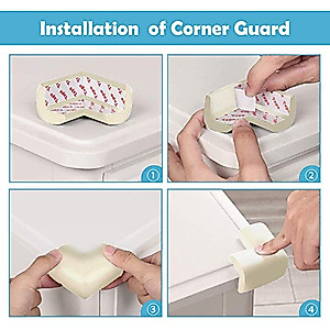 Baby Proofing Kit 18 Pcs - Baby Home Safety All-in-one Solution with Hidden Cabinet Locks, Adjustable Strap Latches, Corner Guards and Finger Pinch Guards