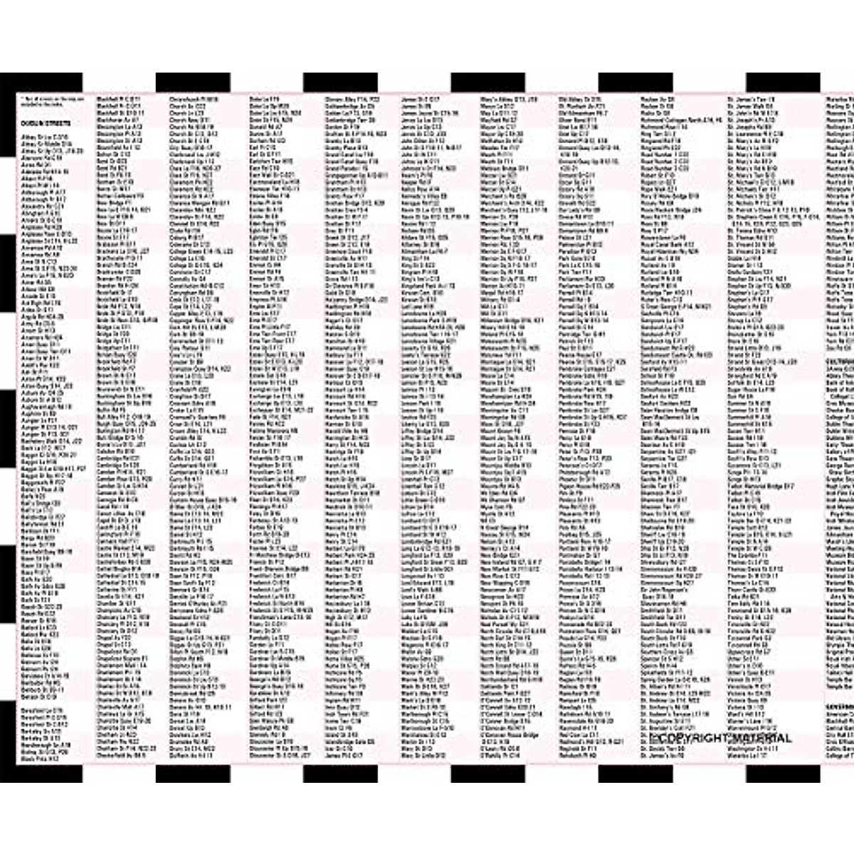 Streetwise Dublin Map - Laminated City Center Street Map of Dublin, Ireland (Michelin Streetwise Maps)