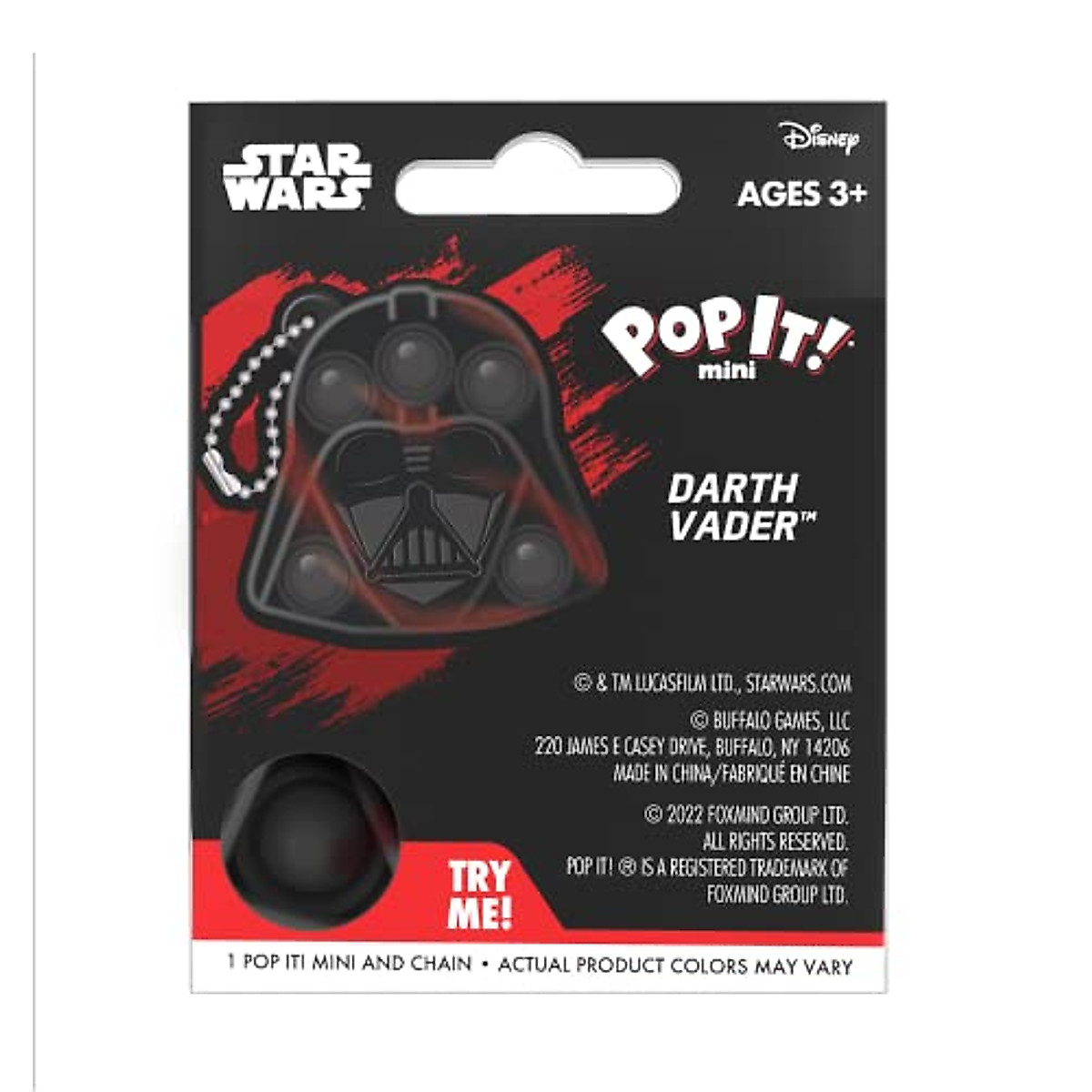 Pop It! Buffalo Games - Star Wars Mini Darth Vader