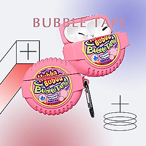 Compatible with Airpods Pro Cases, Cute 3D Soft Silicone Cool pods Pro Case, Shockproof Anti-Crack Protective Funny Cover Fun Shell Gift for Kids Boys Girls Teens Air pods Pro case