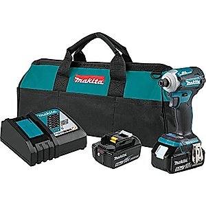 Makita XDT16T 18V LXT Lithium-Ion Brushless Cordless Quick-Shift Mode 4-Speed Impact Driver Kit (5.0Ah)