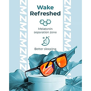 99.9% Blue Light Glasses - Computer Glasses - eSports Gaming Glasses Special Anti-Glare & Anti-Fatigue Filters Help You Sleep Better, Stop Eye Strain, Headaches & Migraines to Look, Feel & Live Better