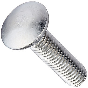 Hillman 832622 Stainless Steel Carriage Bolt, 3/8 x 1-1/2-Inch, 25-Pack