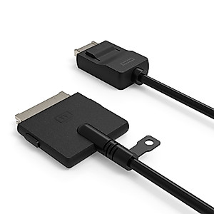 One Connect Invisible Cable for Samsung Neo QLED 8K Smart TV Model QN95A, QN700A, QN800A, QN900A, Compatible BN39-02687A, 1FT(30CM), Black, NOT fit Samsung Frame TV