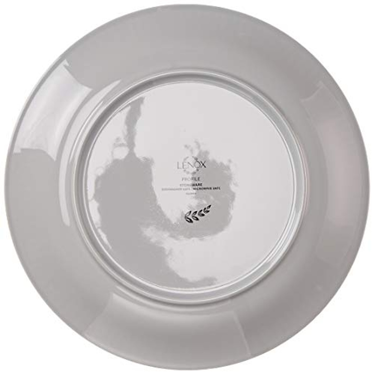 Lenox Gray Profile Stoneware 4-Piece Accent Plate Set, 3.95 LB