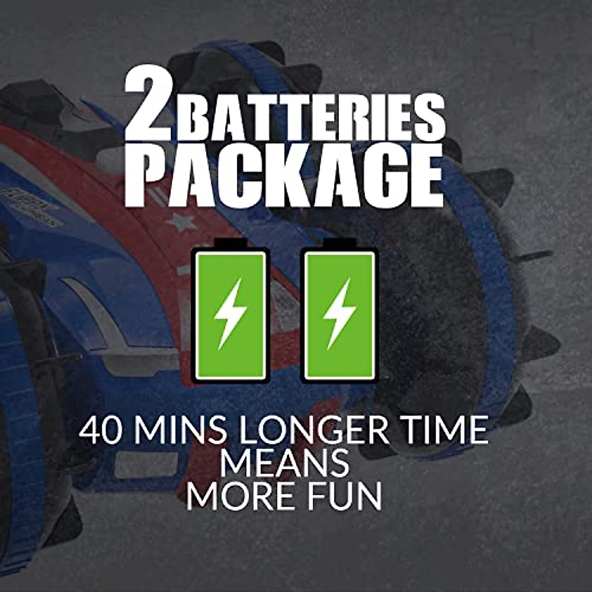 VOLANTEXRC Toys for 6-12 Year Old Boys, Amphibious RC Car for Kids, 2.4Ghz Remote Control Boat Waterproof 4WD Stunt Car, Gifts for Birthday, Christmas, Boys and Girls