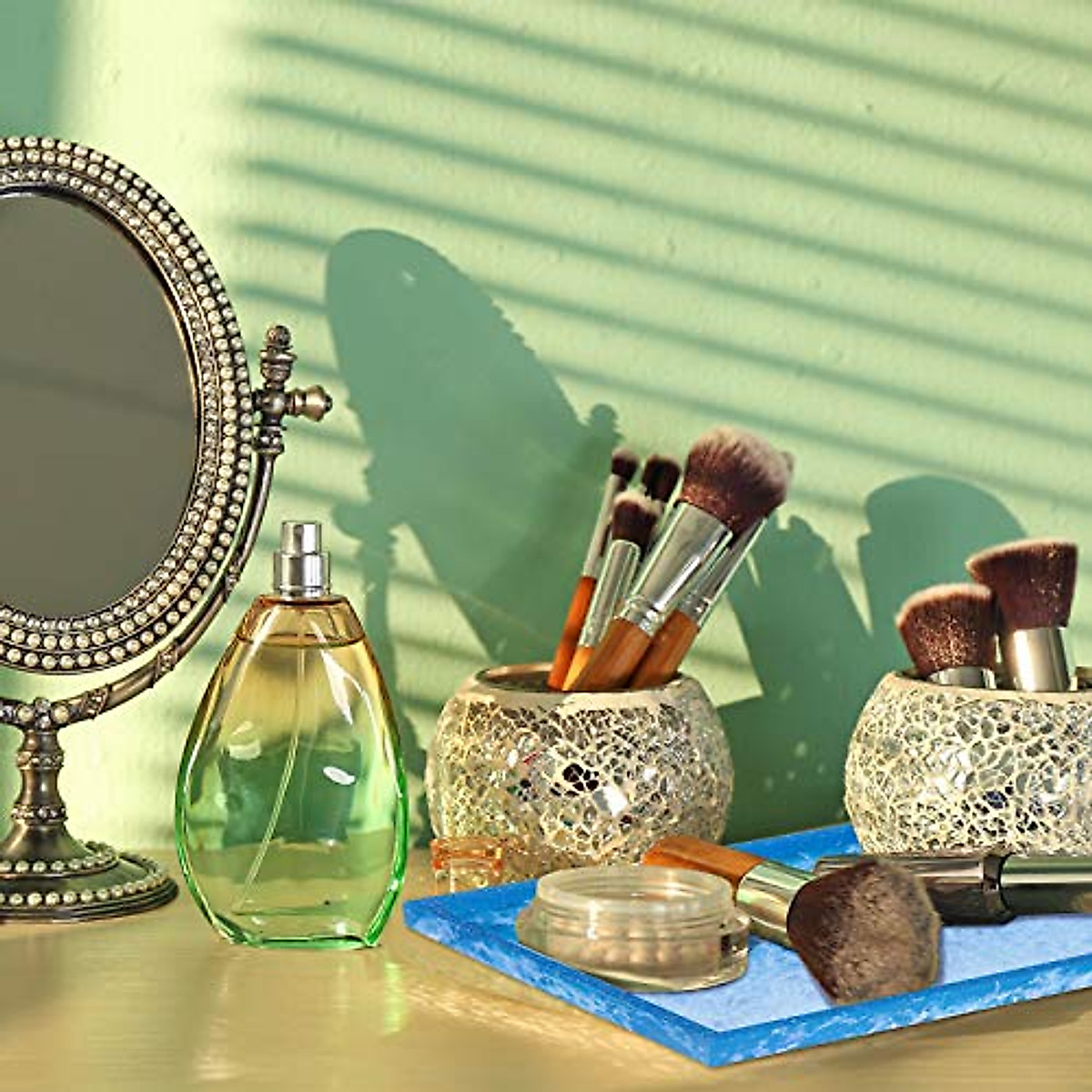 2 Pieces Silicone Rolling Tray Mold Rectangle Serving Tray Molds Large Coaster Resin Mold Silicone Plate Casting Mold with Sides for DIY Craft Epoxy Resin Making Coin Dish Jewelry Holder Trinket Tray