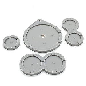 New Silicone Conductive Rubber Pads D-Pad Button for GBA SP （1Set）