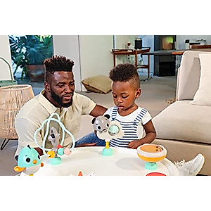 Tiny Love 5-in-1 Stationary Activity Center, 5 Modes of use: Tummy time, Activity Center, Baby Balance Board, Toddler Activity Table, Child Table and Chair, Magical Tales