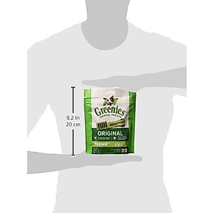 2 Pack - Greenies Treats for Dogs (5-15 lbs/2-7 kg) Mini Treat-Pak-Teenie 6 oz