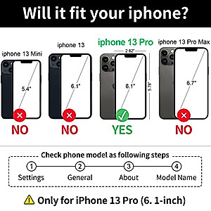 HOGGU iPhone 13 Pro Wallet Case - Magnetic Detachable iPhone 13 Pro Case Wallet with RFID Blocking Card Holder, Hand Strap, Floral Flower PU Leather Flip Cover Case for Women Girls（Gray）