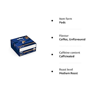 Lavazza BLUE Caffe Crema Lungo, 31.7 oz (Pack of 100)