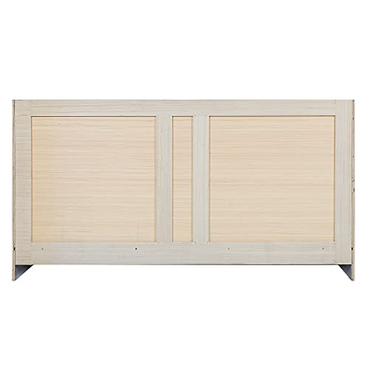 Design House Brookings 60 Inch Bathroom Vanity, Ready to Assemble, Modern Birch, 599019-MBH