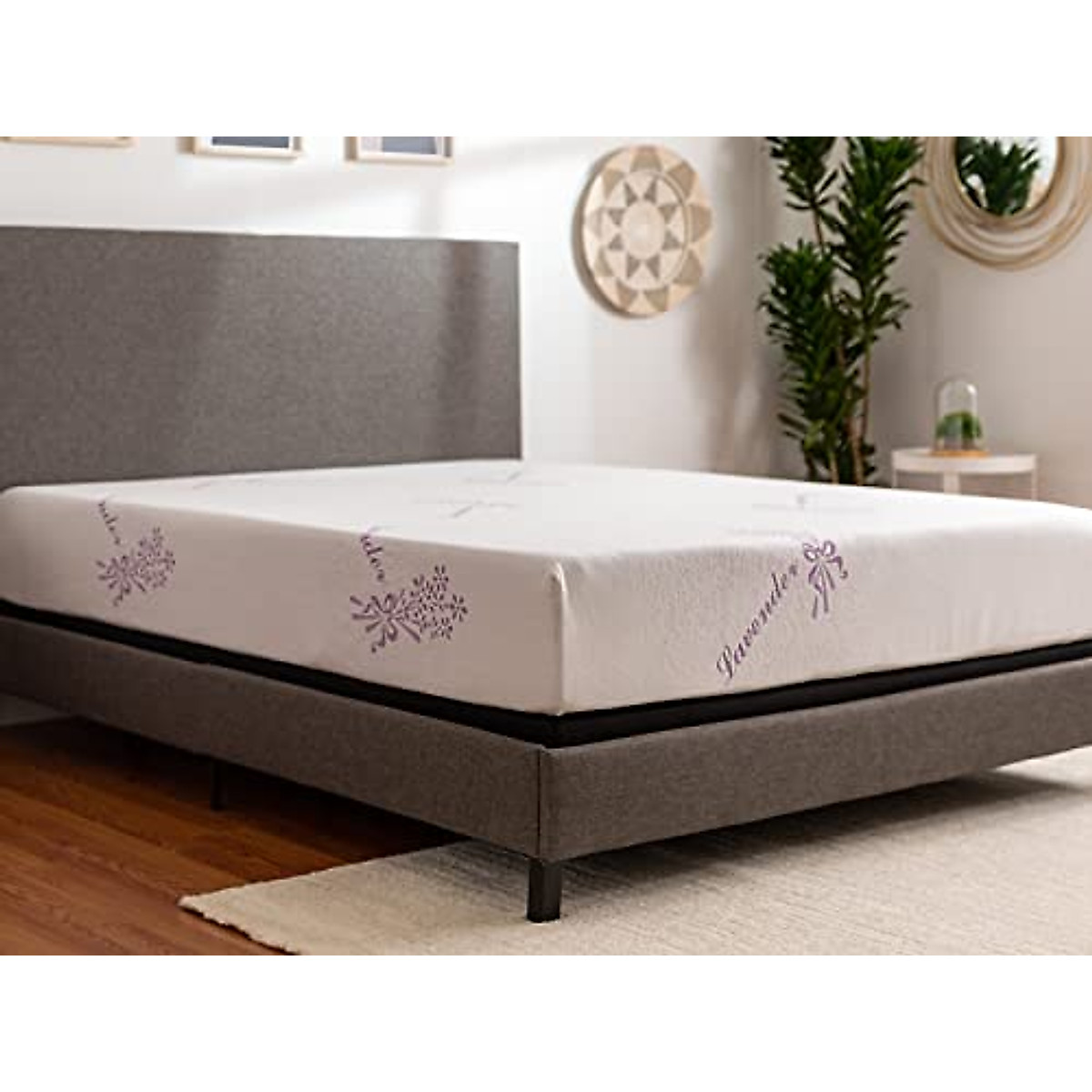 Tulo by Mattress Firm | 10 INCH Memory Foam Lavender Mattress | Pain-REDUCING Pressure Relief | Twin Size