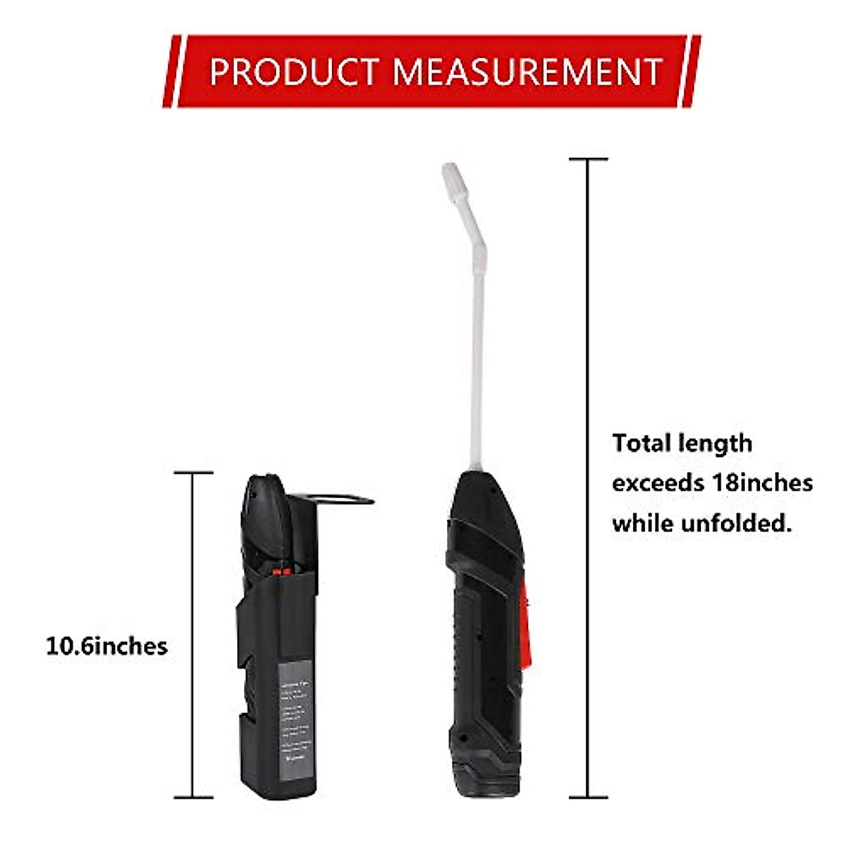 Battery Operated Versatile and Multi-Purpose Foldable Power Sprayer with Holster Easily attaching to Most Available Gallon Jugs Having 38-SP400 Neck for Gardening,Cleaning and Disinfecting