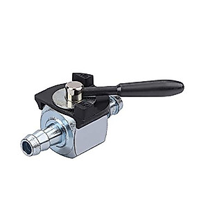 BQBS 07-403 1/4" Inline Fuel Shut Off Valve Fit for Oregon 07403 07-403 Scag 48568 Heavy-Duty Inline Cut Shut Off Valve Pack of 2