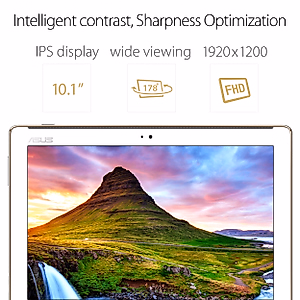 ASUS ZenPad 10 10.1-inch IPS WXGA (1920x1200) FHD Tablet, 2GB RAM 16GB storage, 4680 mAh battery, Android 7.0, Pearl White (Z301MF-A2-WH)