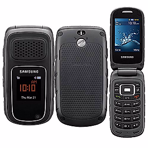 Samsung Rugby 3 A997 GSM Unlocked Rugged Flip Phone - Dark Gray