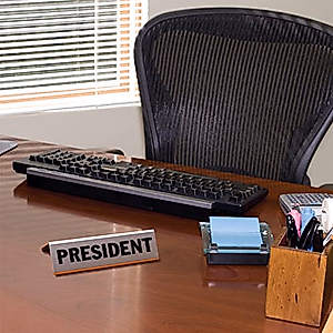 Westcott LetterCraft 6" Vinyl Removable Letter Stickers, Number Stickers and Symbol Stickers, Black, Franklin Gothic Font (15860)